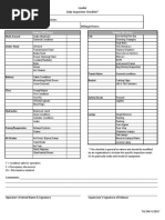 HGV Walk Around Check Form | PDF