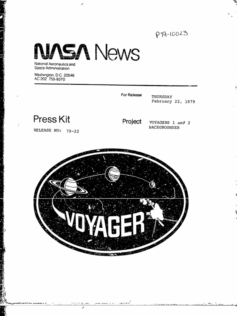 Voyager Spacecraft Overview and Science | PDF | Voyager Program ...