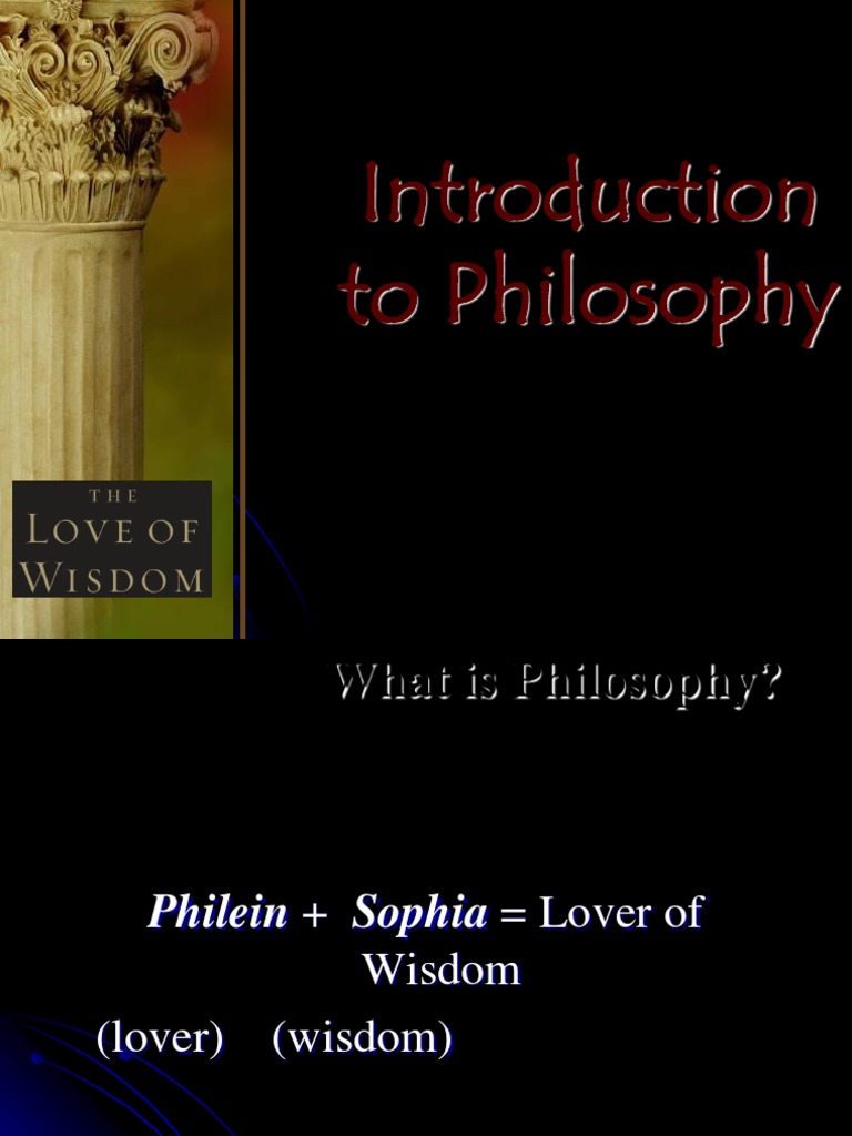 1 Intro To Philosophy HAT | PDF | Wisdom | Truth