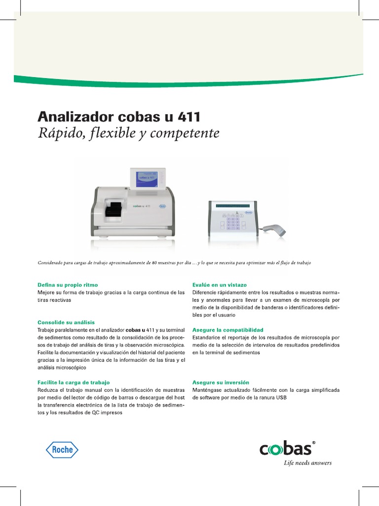Cobas U411 | PDF