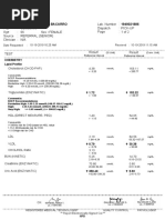 Lal Pathlabs Report | PDF | Medical Specialties | Blood