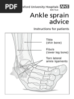 Ankle Foot AROM PDF | PDF