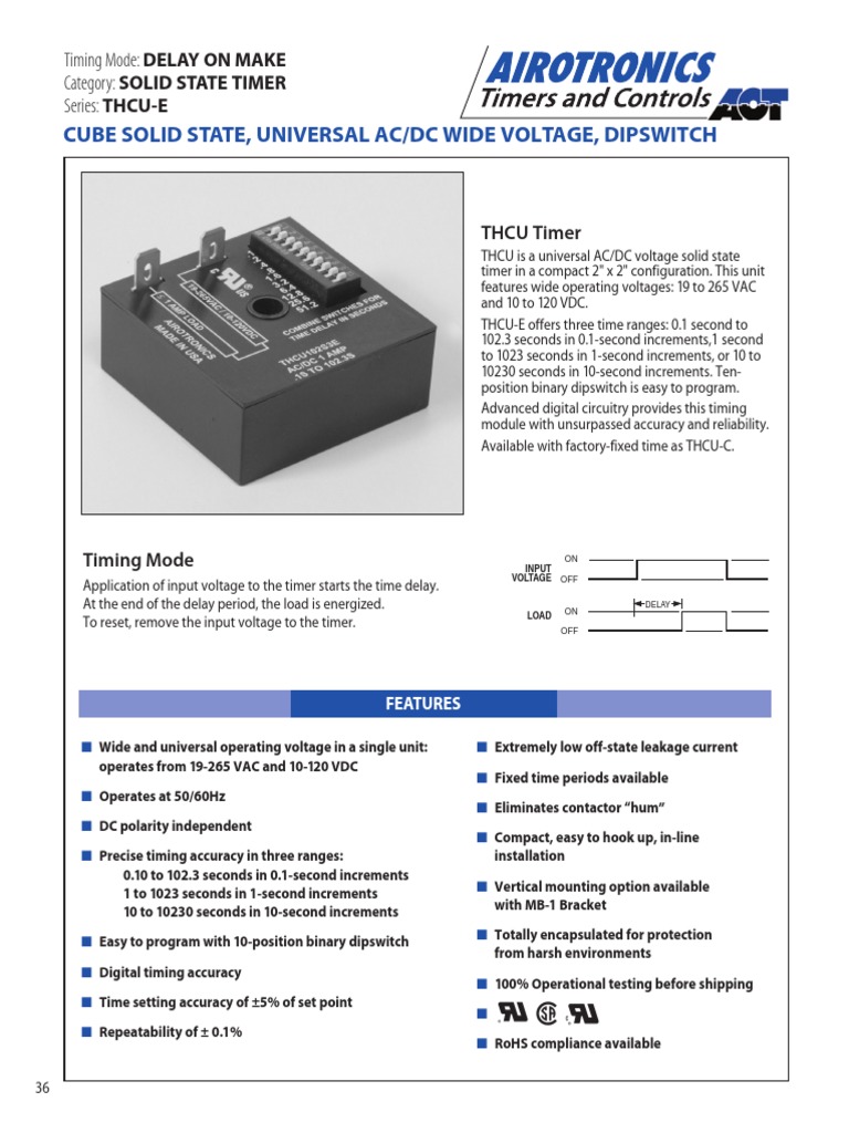 Airtronics Time Delay | PDF | Alternating Current | Amplifier