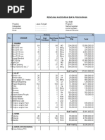 Rencana Anggaran Biaya (Rab) Budidaya Pertanian Cabe Dan Tomat | PDF