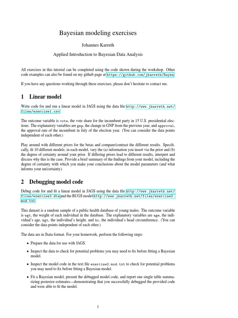 Bayes CPH Exercises | PDF | Logistic Regression | Factor Analysis