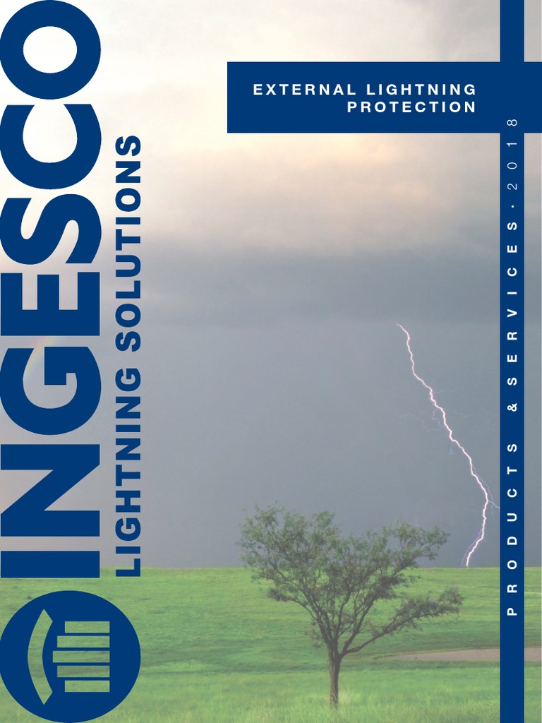 01-External Lightning Protection en | PDF | Electrical Conductor | Sphere