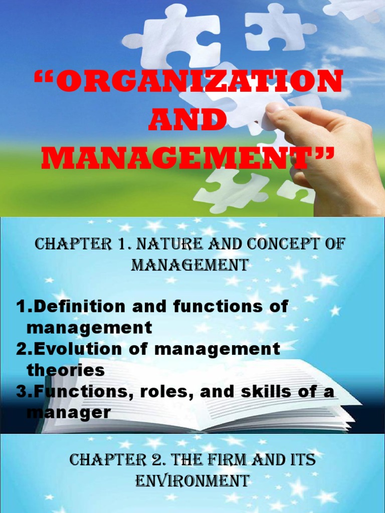 Overview of Organization Management | PDF
