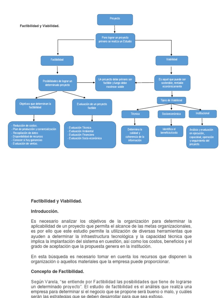 Marco Conceptual en Viabilidad y Factibilidad | Software | Economias