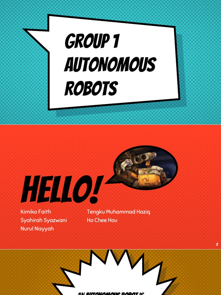 Overview of Autonomous Robots | PDF | Robot | Robotics