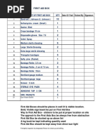 Fire Hydrant Monthly Inspection Checklist | PDF