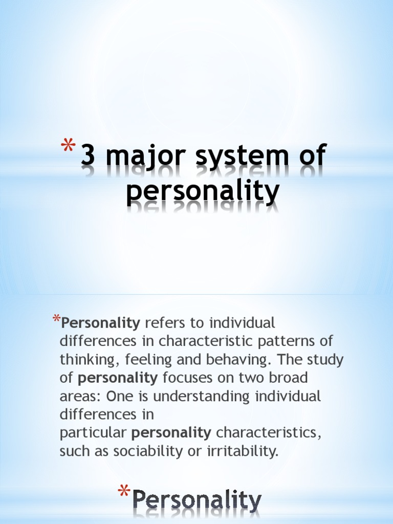 3 Major System of | PDF