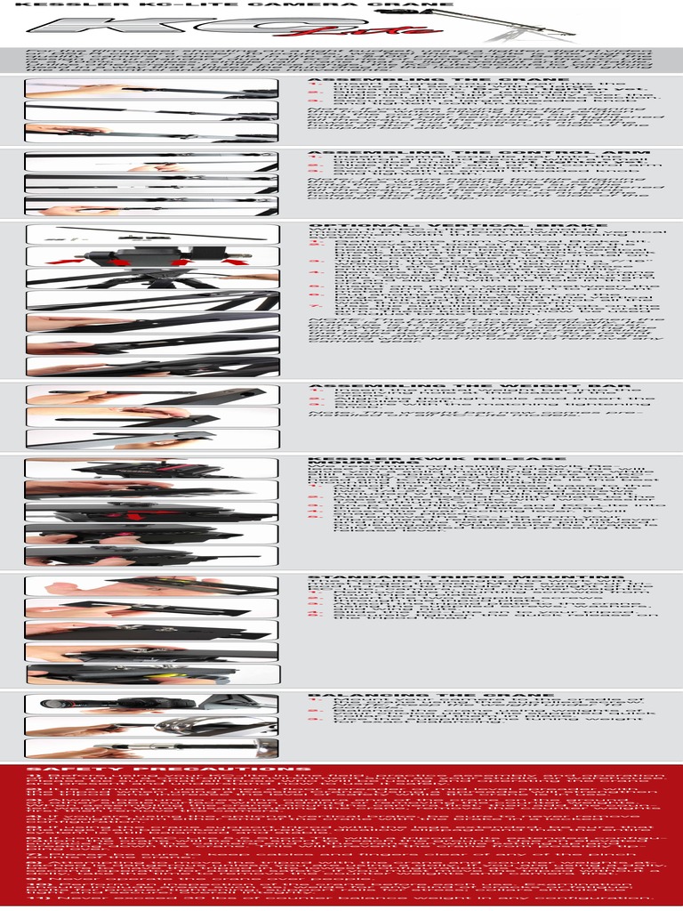 Safety Precautions: Assembling The Crane | PDF | Screw | Nut (Hardware)
