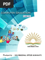 Class Viii Computer Book (KVS) | PDF | Adobe Photoshop | Algorithms