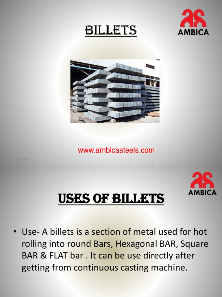 Uses of Billets | PDF