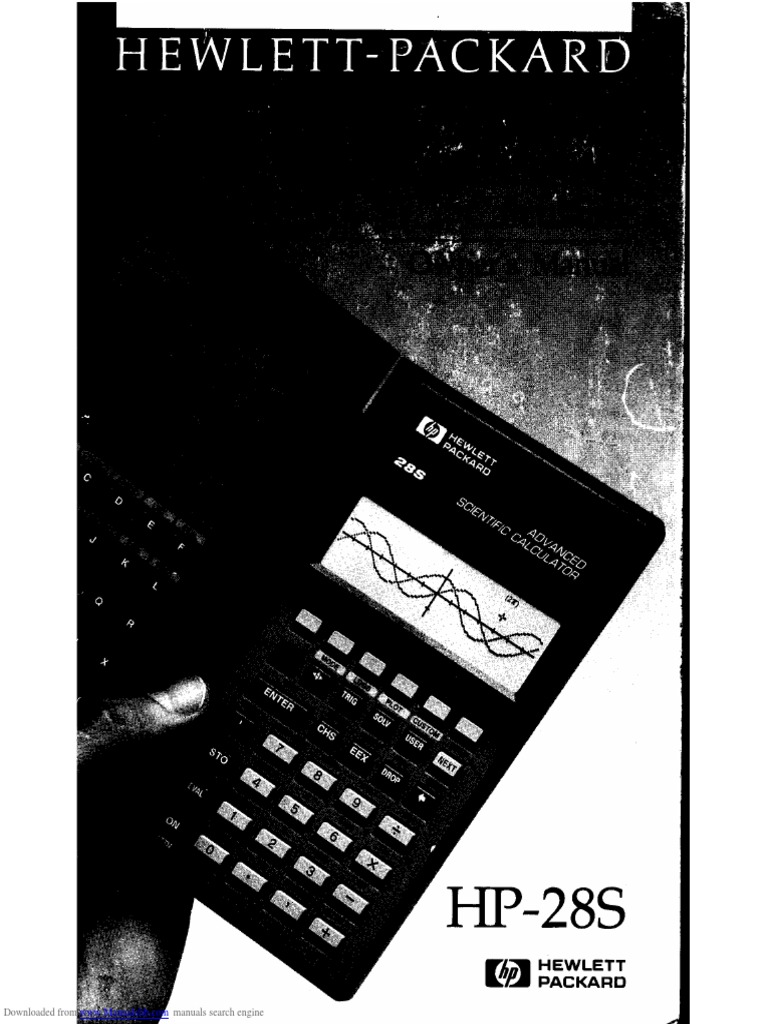 HP28S | PDF | Online Databases | Software