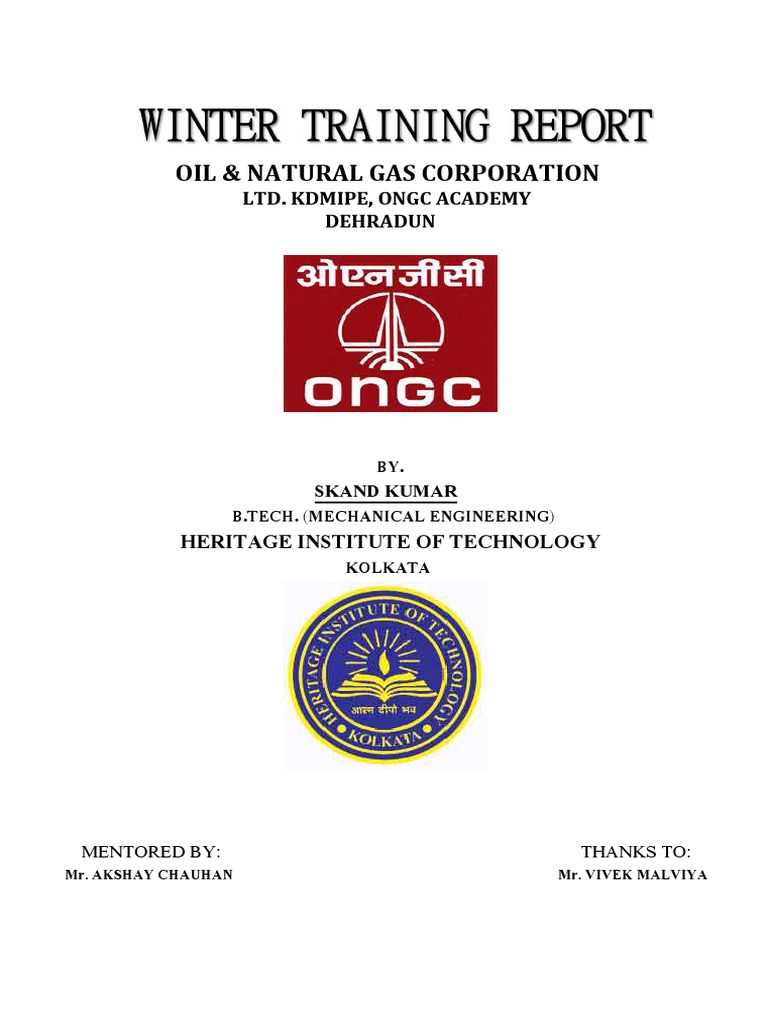 Ongc Report @skand | PDF | Heat Exchanger | Hvac