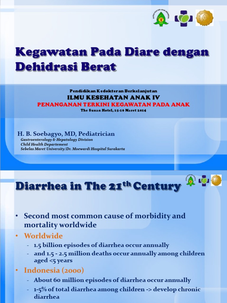 Diare Dehidrasi Berat | PDF | Medical Specialties | Clinical Medicine