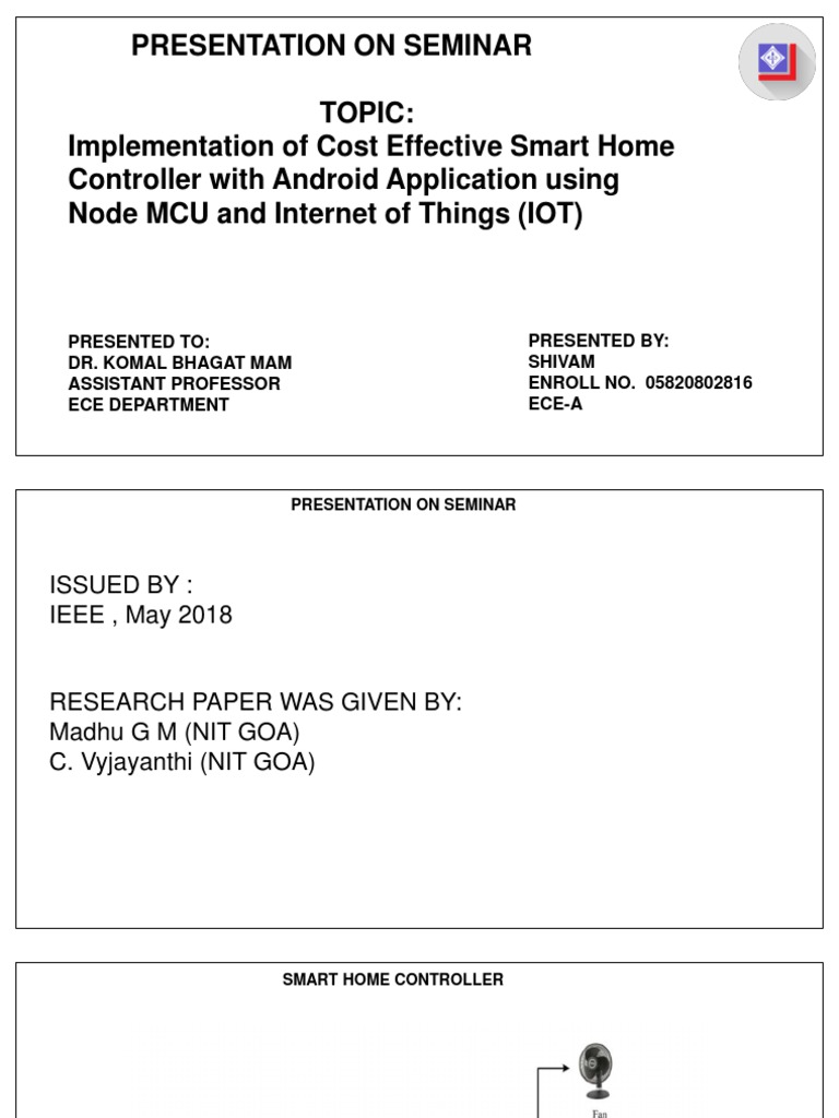 Smart Home Controller Using Ardino Application | PDF | Hypertext ...