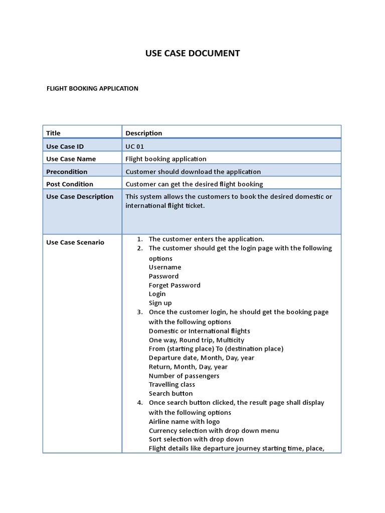 Use Case Document 3 | PDF | Use Case | Password