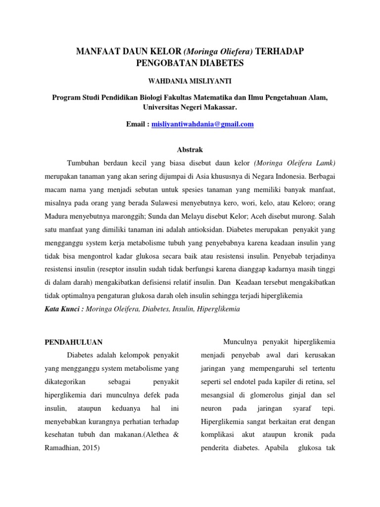 Jurnal Daun Kelor | PDF