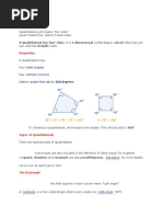 Rhombus | PDF | Rectangle | Perpendicular