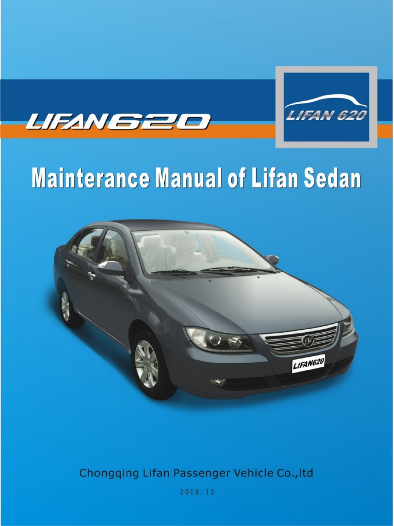 Manual de Servicos Do Lifan 620 | PDF