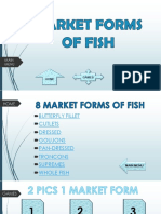 Market Forms of Fish and Fish Products | PDF | Fish | Steak