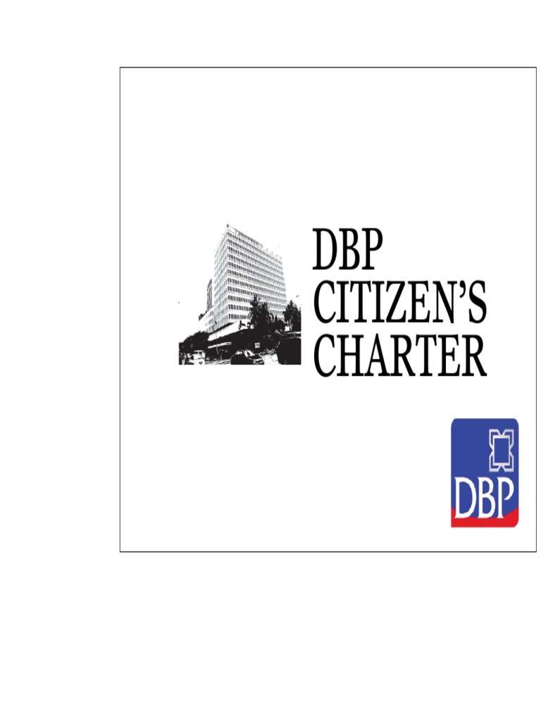 DBP Citizen'S Charter | PDF | Automated Teller Machine | Cheque