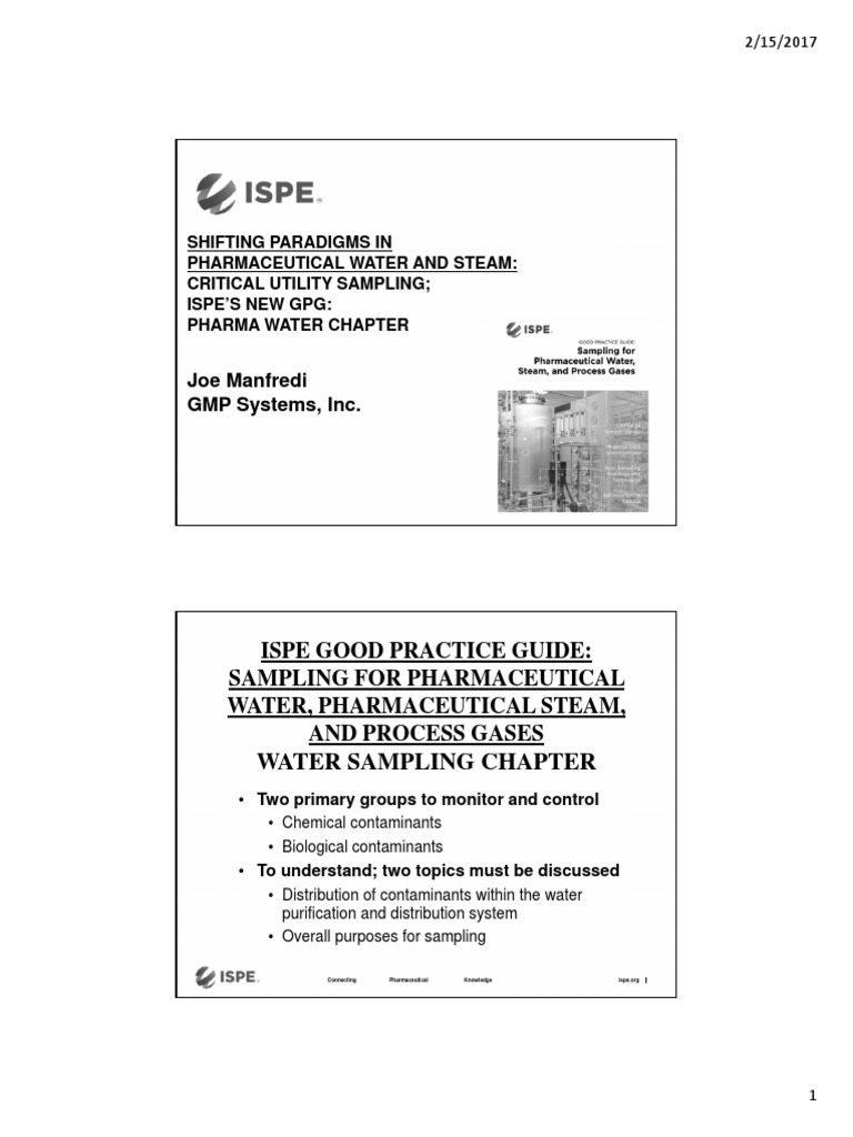 Water - ISPE PDF | PDF | Total Organic Carbon | Drinking Water