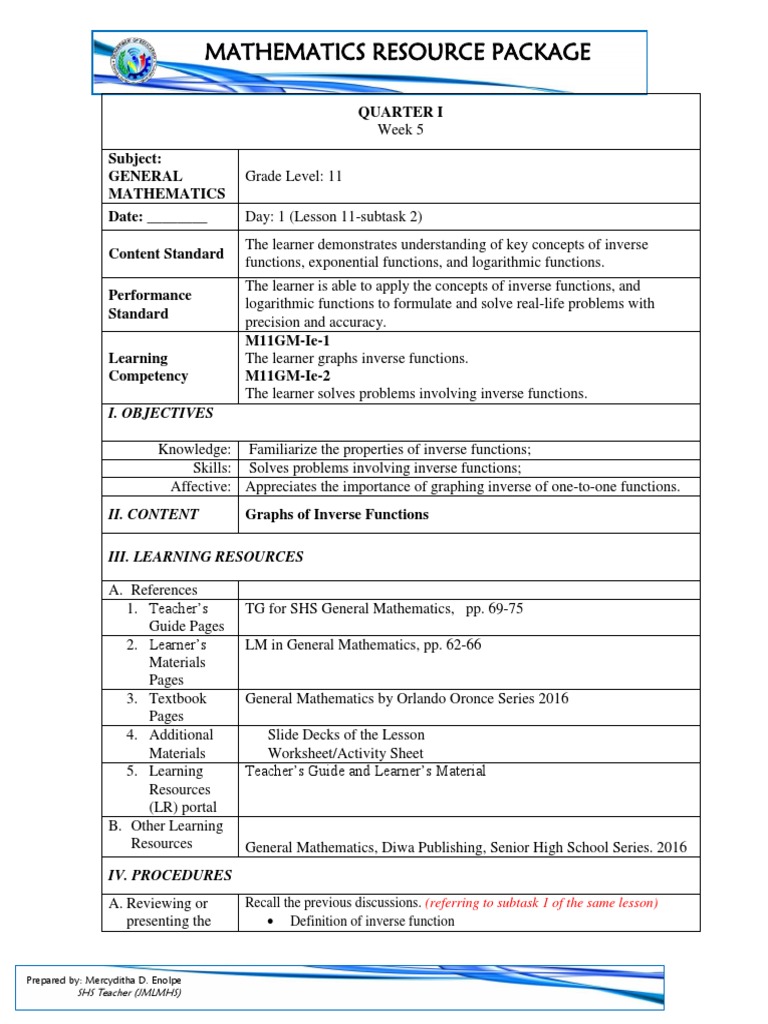 Math DLL | PDF | Function (Mathematics) | Asymptote