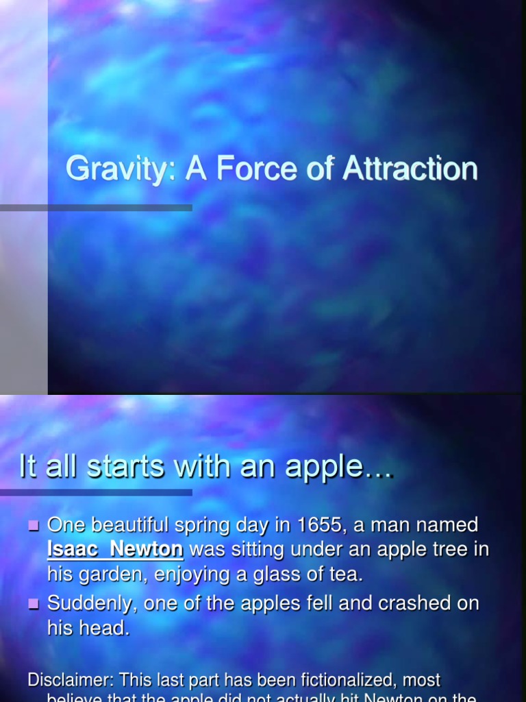 Newton's Apple: How Gravity Shaped Our Understanding of Motion | PDF ...