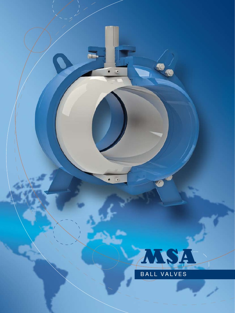 MSA Ball Valves PDF | PDF | Valve | Pipe (Fluid Conveyance)