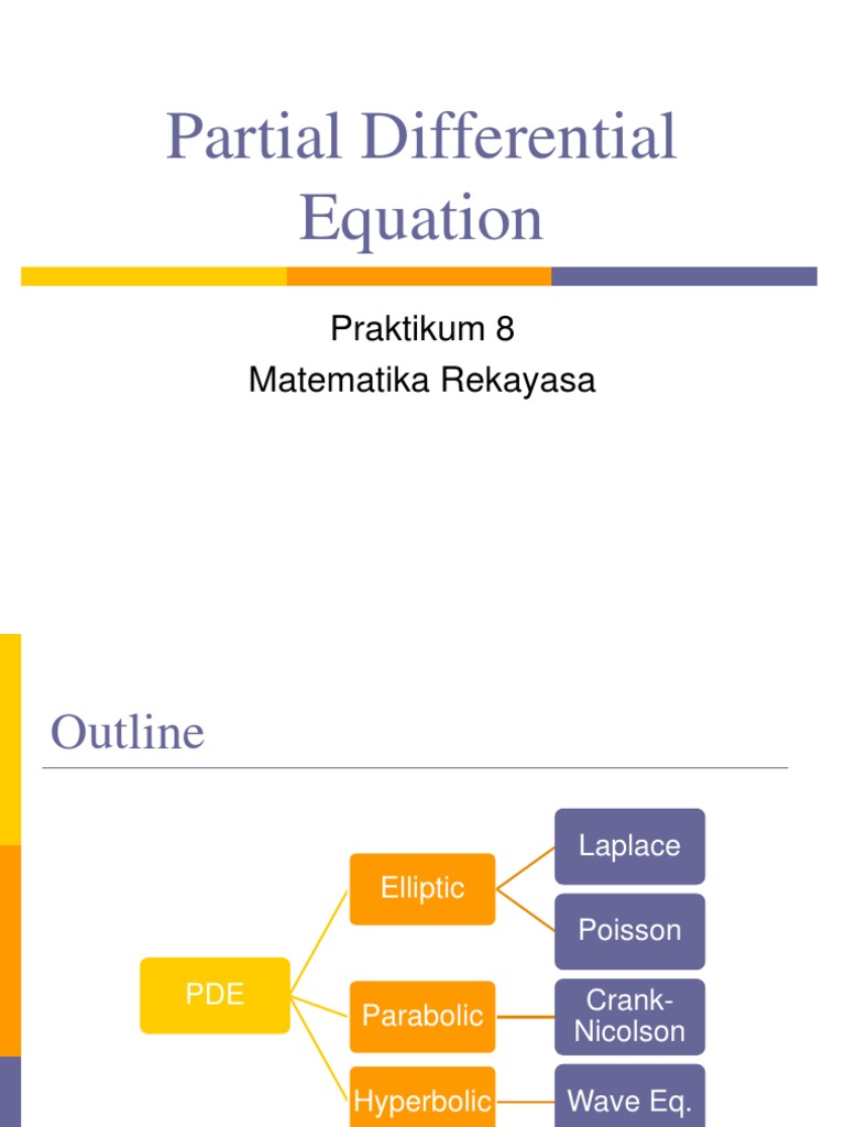 Partial Differential Equation | PDF | Partial Differential Equation ...