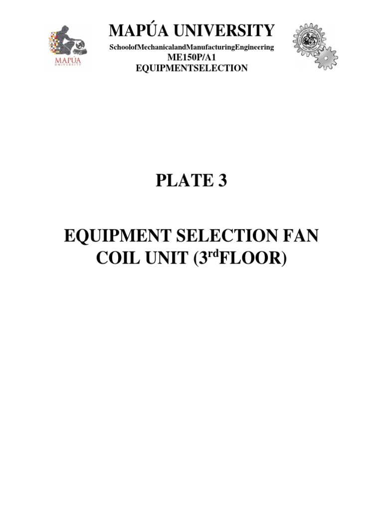 AHU Selection | PDF | Gallon | Gas Technologies