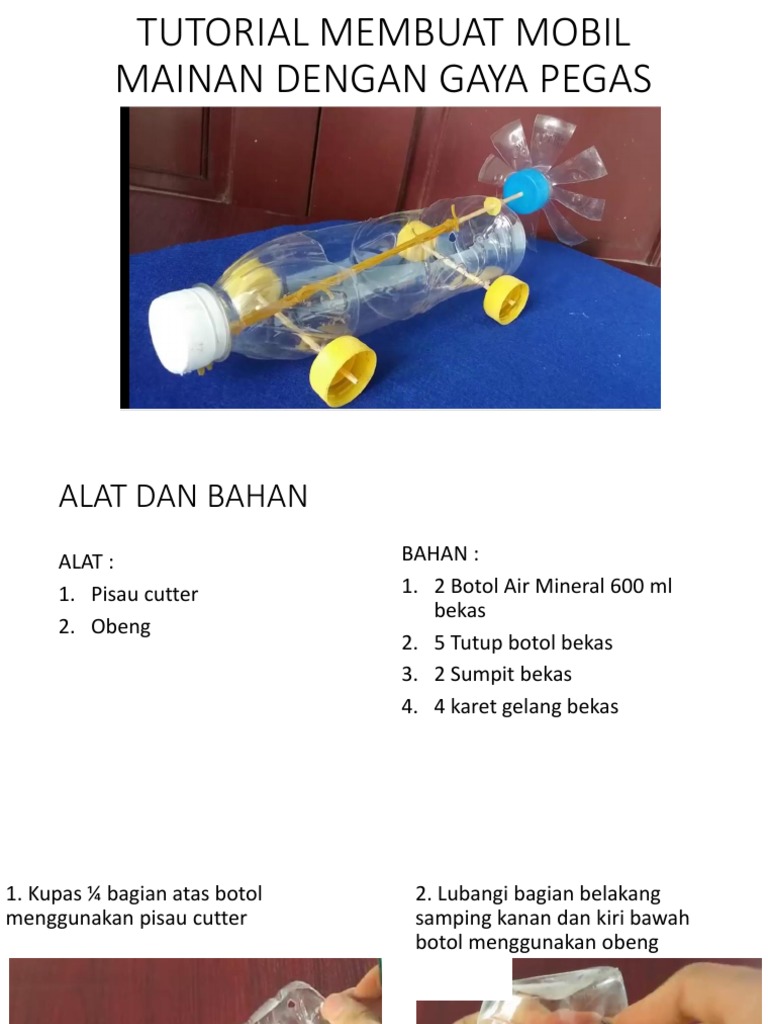 Tutorial Membuat Mobil Mainan Dengan Gaya Pegas | PDF | Griya & Taman