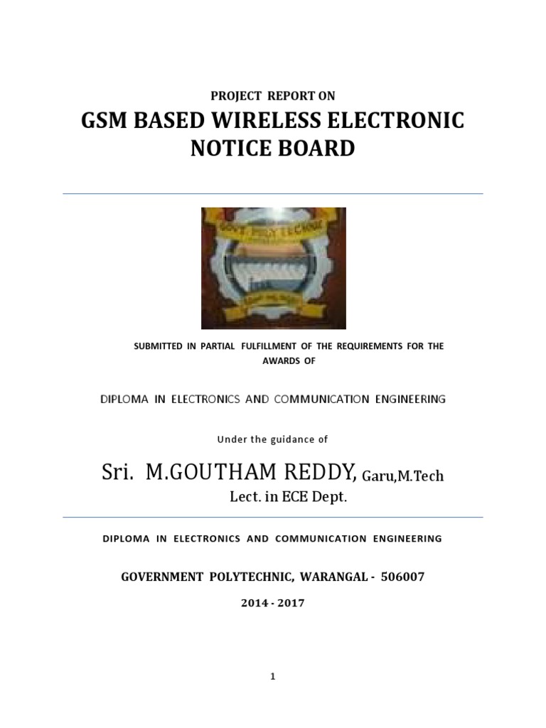 Original Project Work | PDF | Embedded System | Arduino