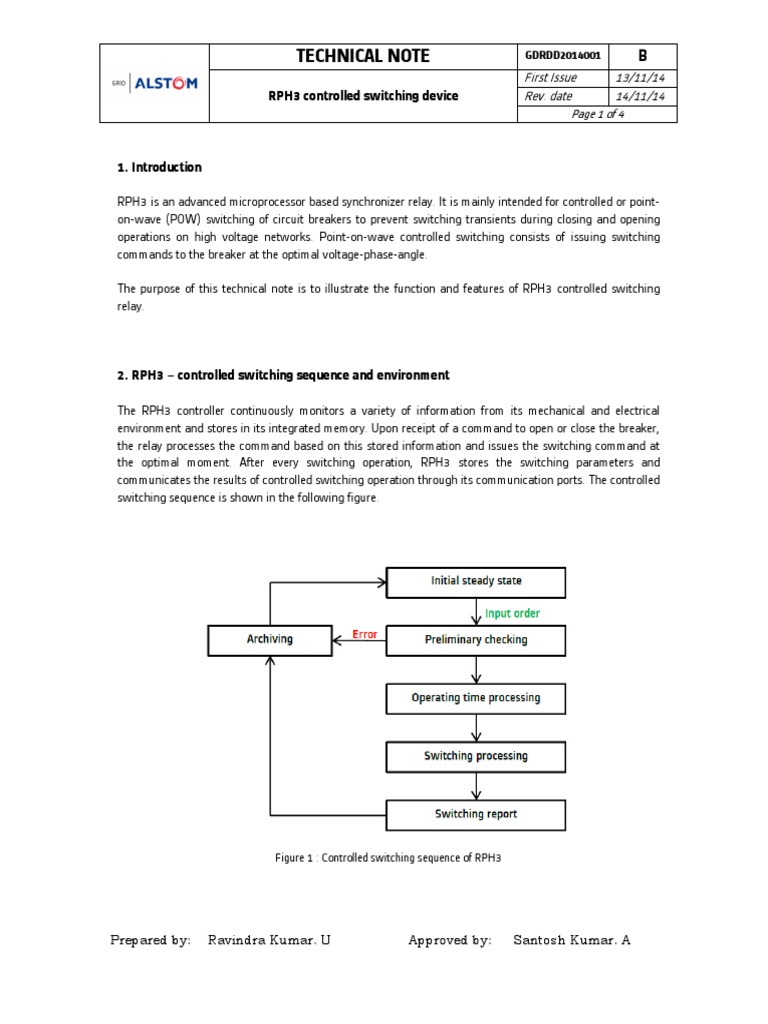 Controlled Switching Device PDF | PDF | Network Switch | Relay