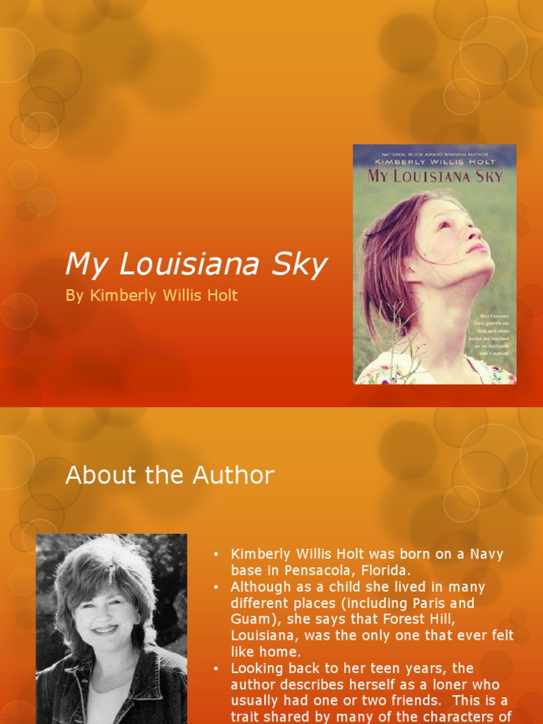 My Louisiana Sky | PDF
