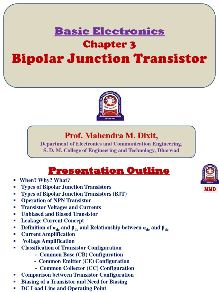 BJT Basics | Download Free PDF | Bipolar Junction Transistor | Transistor