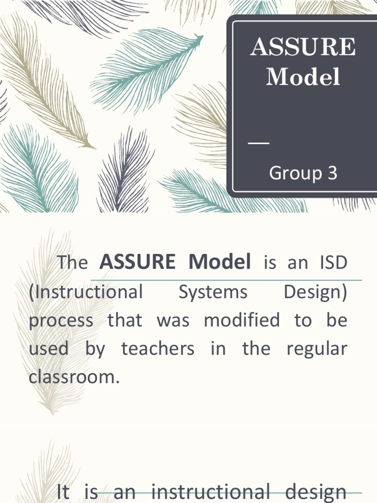ASSURE Model | PDF