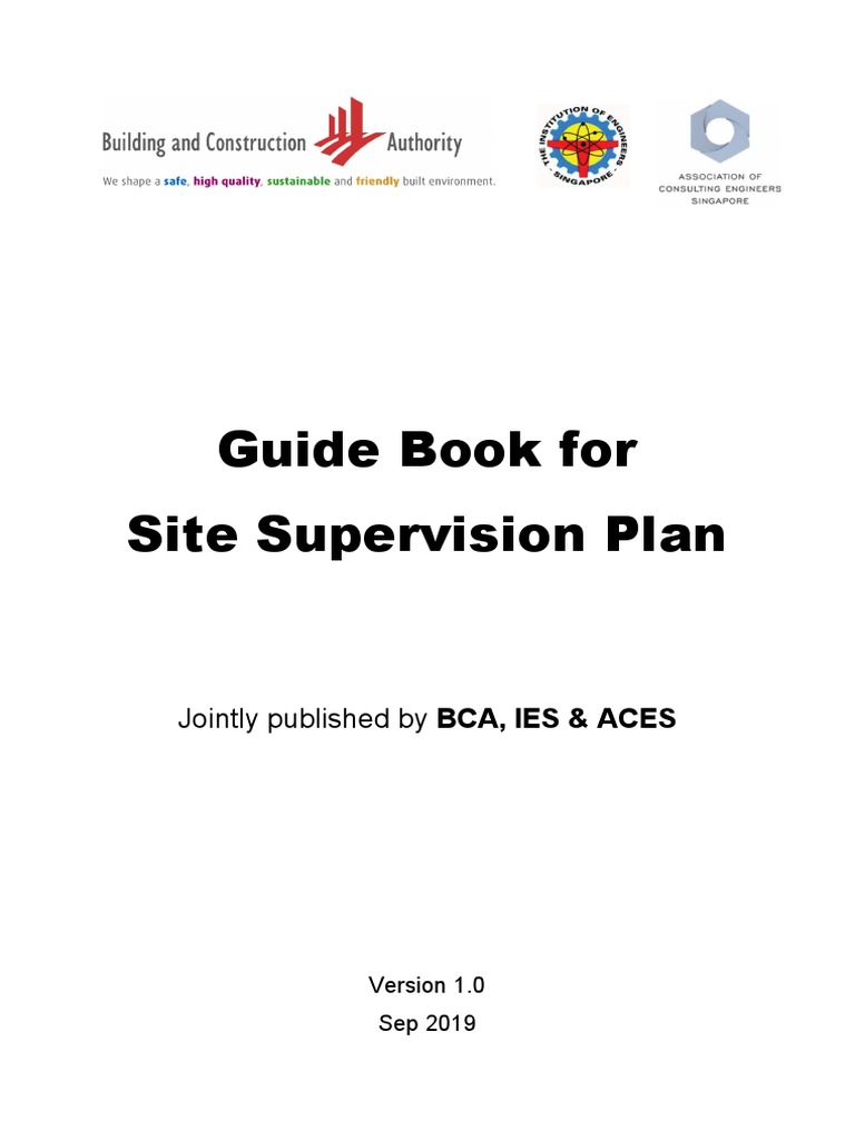 Guide Book For Site Supervision Plan | Deep Foundation | Prestressed ...