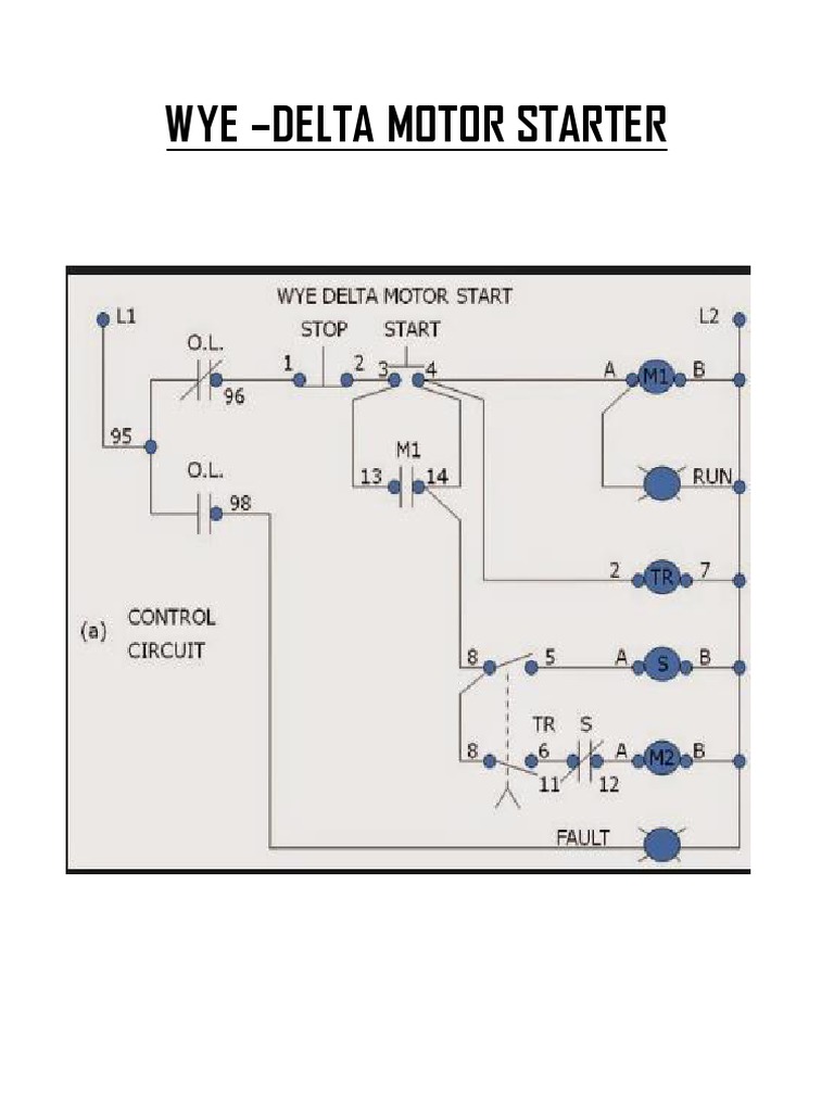 Wye - Delta Motor Starter | PDF