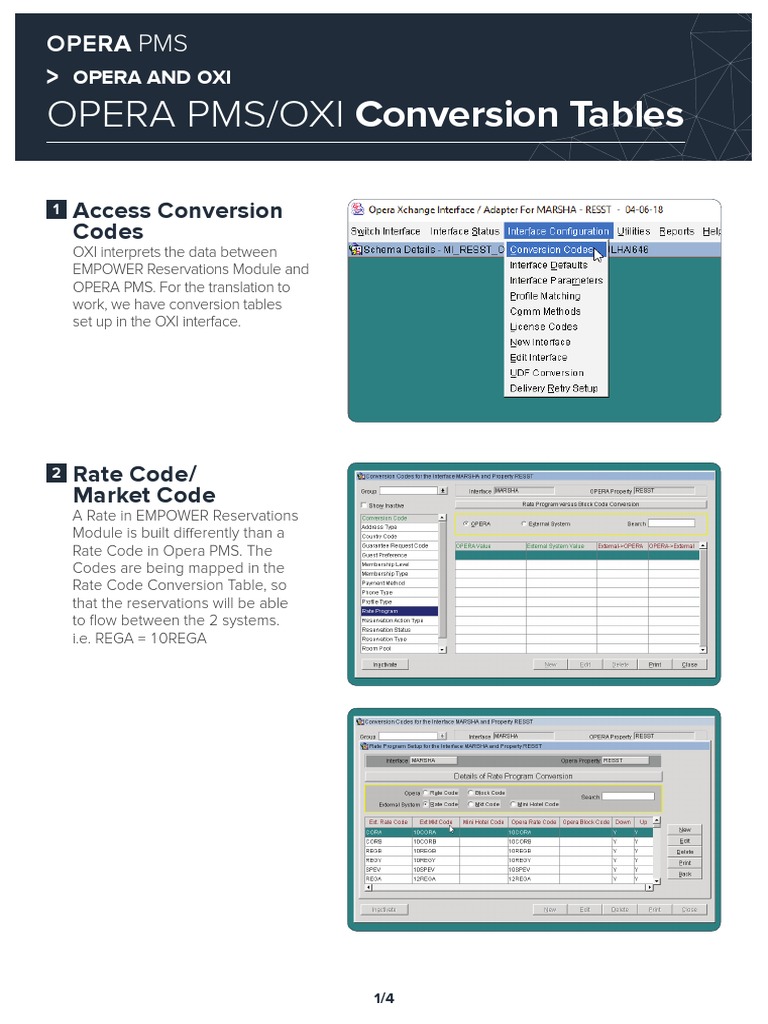 Opm 17 5 Pms and Oxi Conversion Tables | PDF | Computing | Software ...