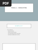 STPM Bahasa Melayu Semantik | PDF