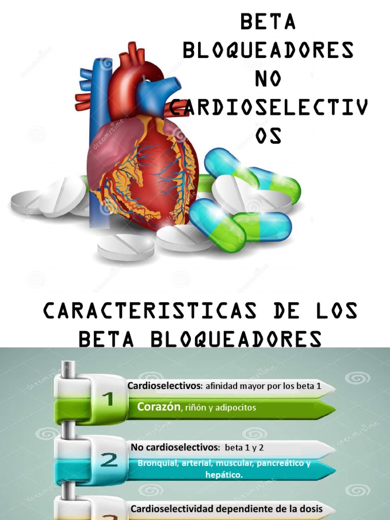 Betabloqueantes No Cardioselectivos Ruth | PDF | Corazón | Angiología