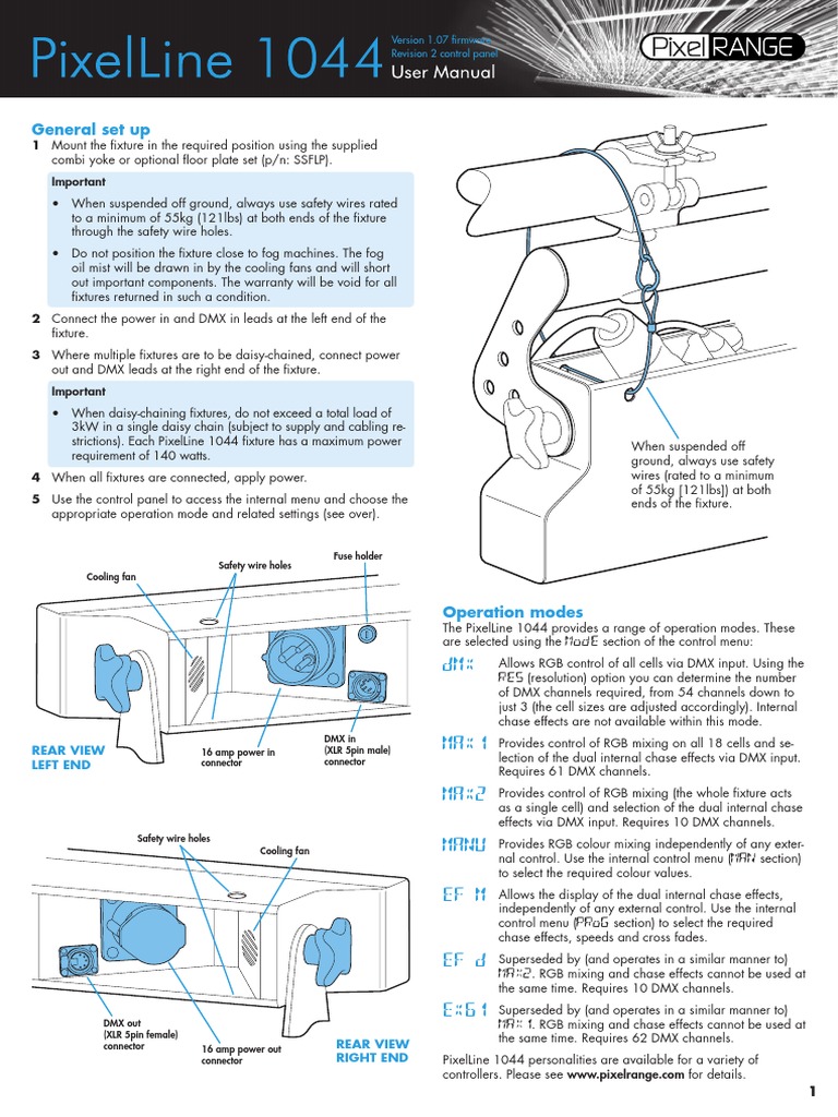 Pixel Line 1044 | PDF | Fuse (Electrical) | Rgb Color Model