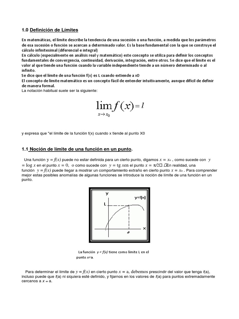 Limites Derivadas e Integrales | PDF | Integral | Derivado