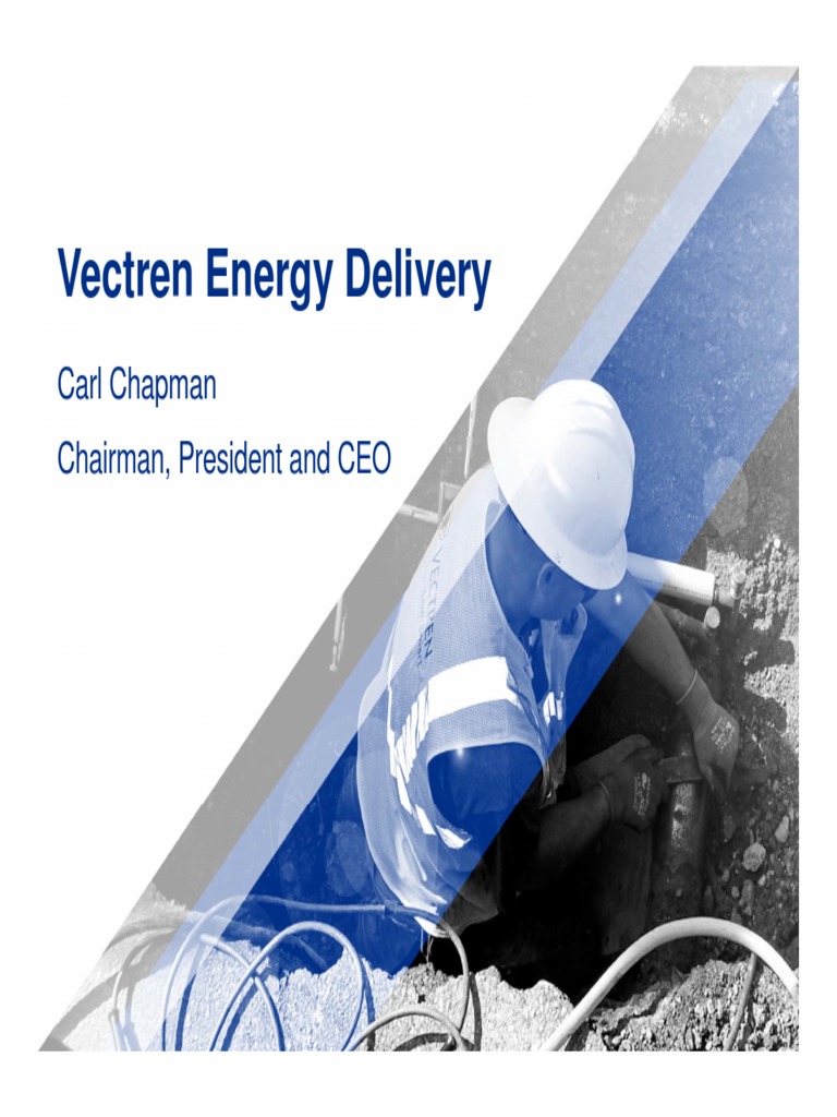 3 - Vectren Gas Forum Presentation 2015 | PDF | Pipeline Transport ...