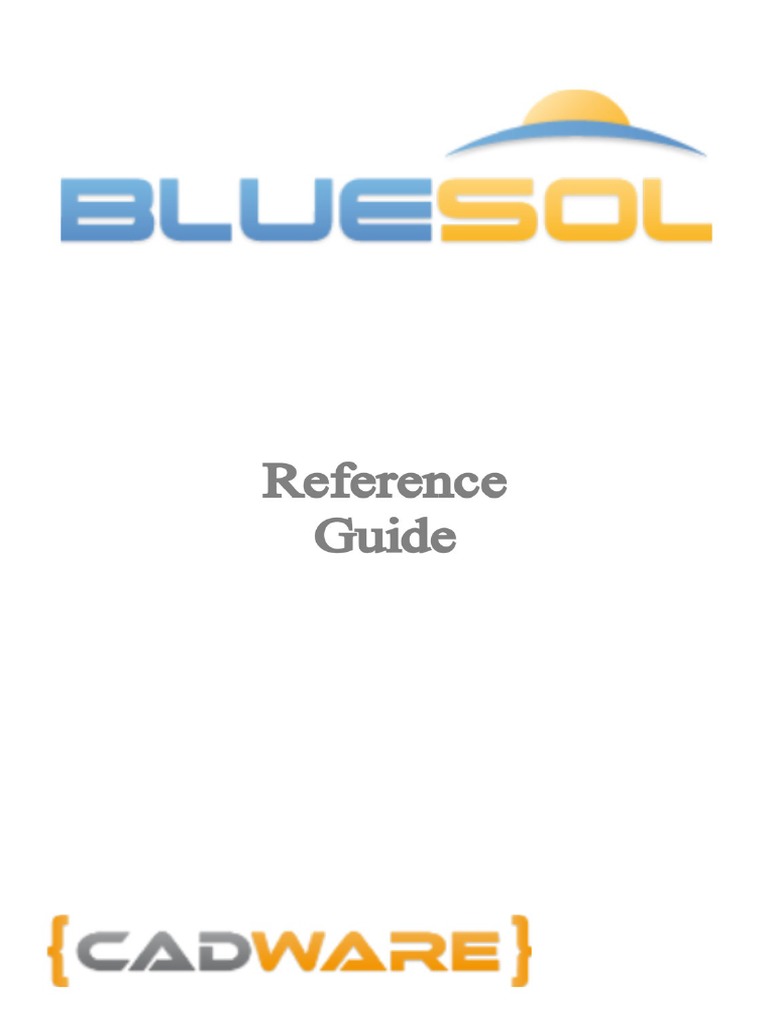 BlueSol Manual | PDF | Photovoltaic System | Solar Panel