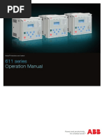 REF 615 Relay Manual | PDF | Electrical Engineering | Electromagnetism